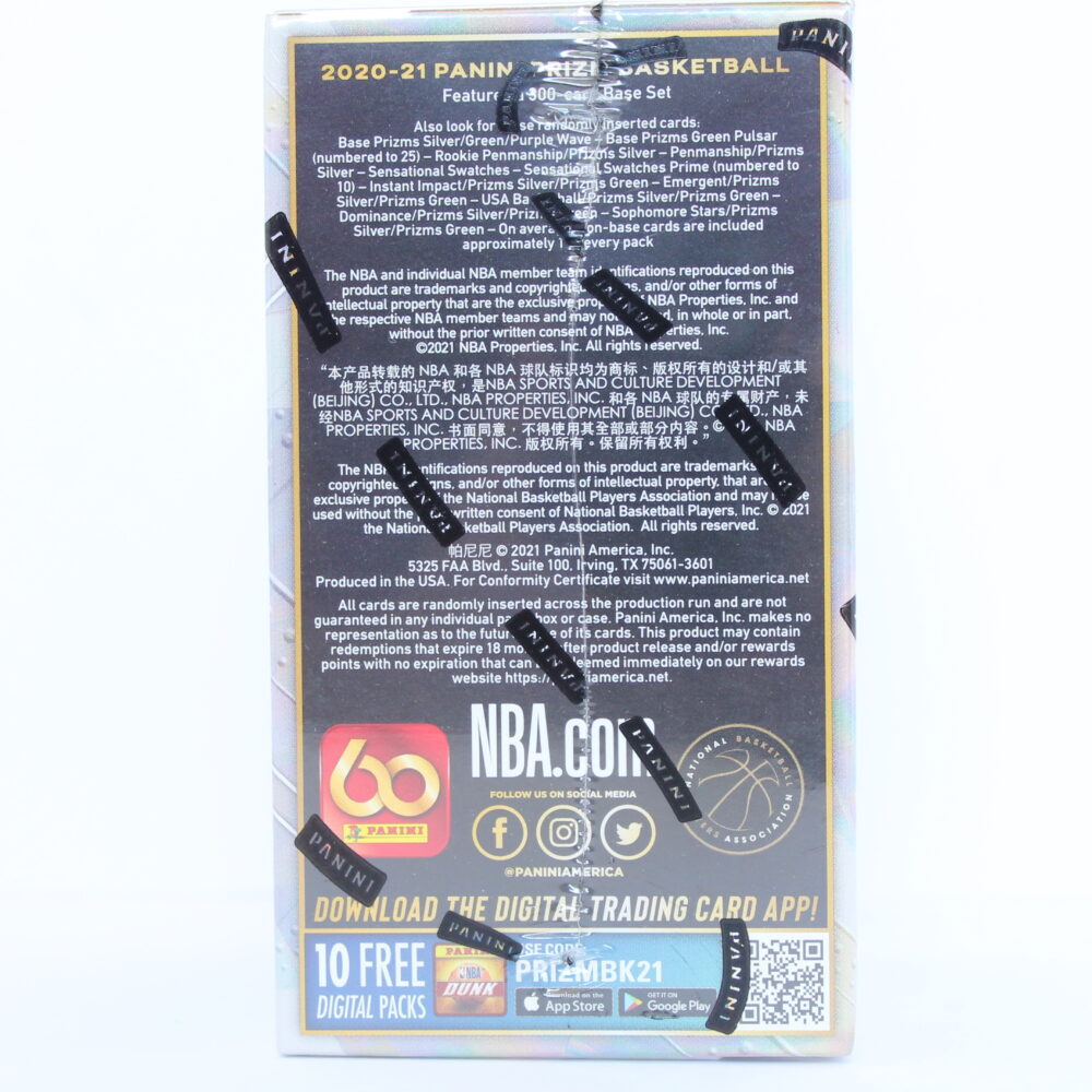 2021 Panini NBA Prizm Basketball Trading Card Blaster Box - AuthentKicks