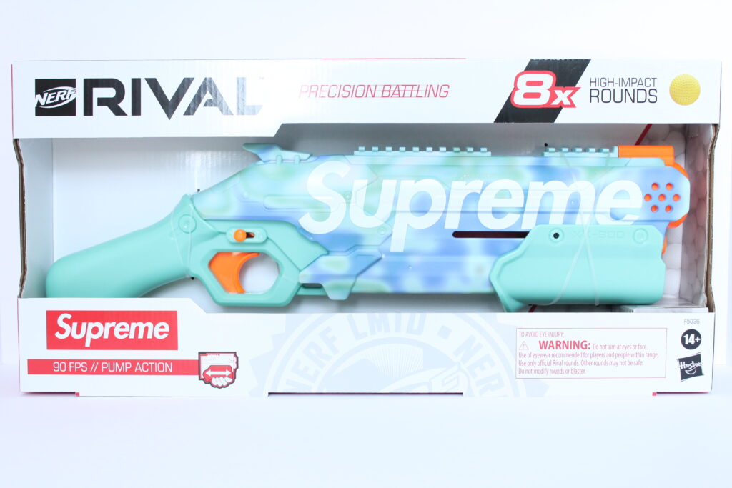 Supreme®/Nerf Rival Takedown Blaster – Blue - AuthentKicks
